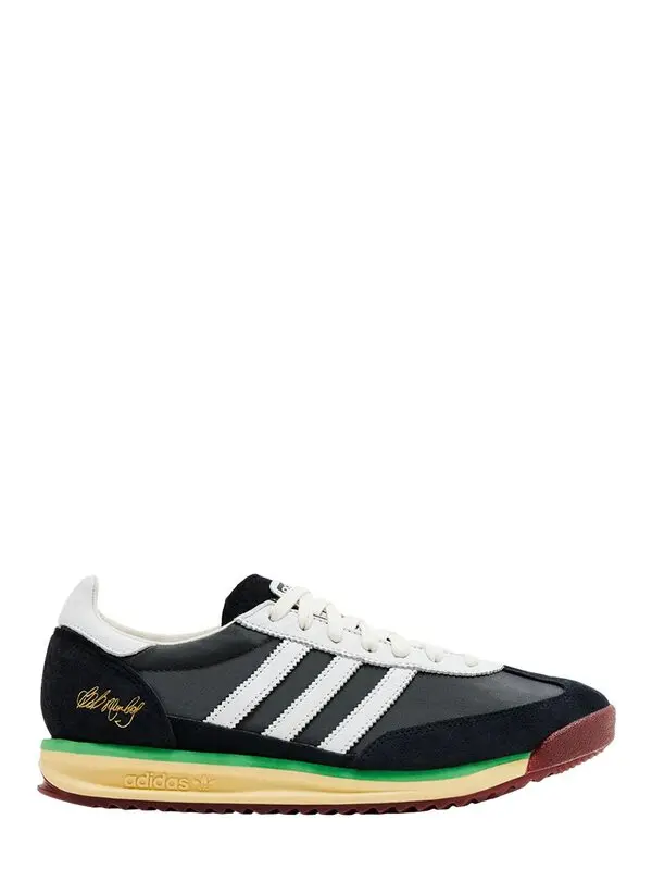 Adidas Bob Marley X Sl72 Rs 'one Love' Sneakers - Black