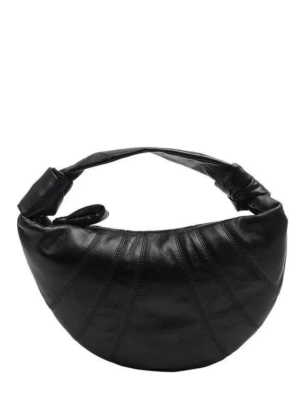 LEMAIRE Mini Fortune Croissant Bag - Black