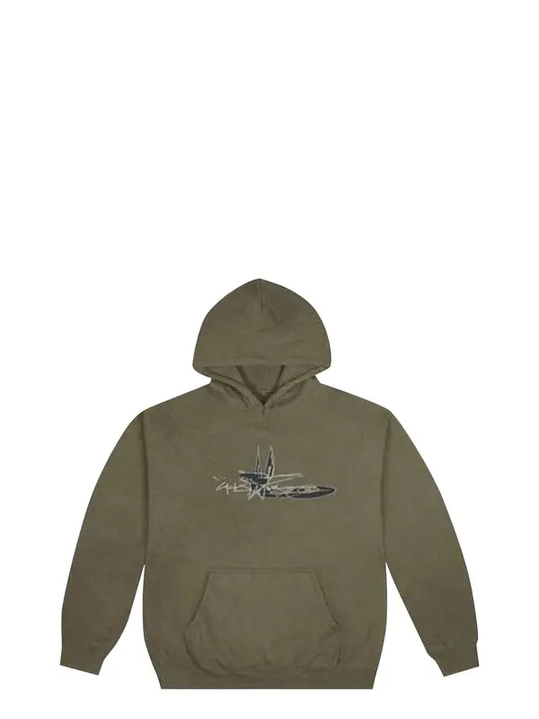CACTUS JACK BY TRAVIS SCOTT Scribble Hoodie - Green