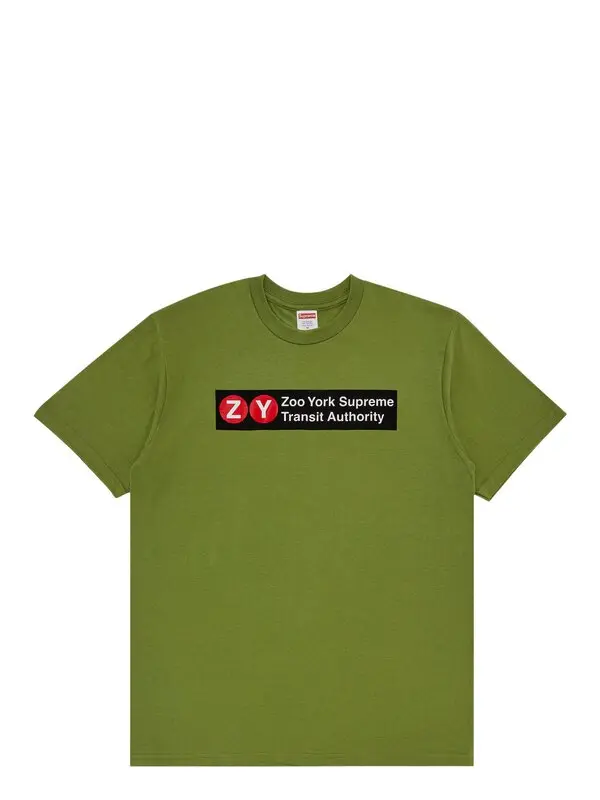 Supreme X Zoo York Transit Tee - Green