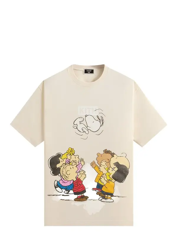 Kith For Peanuts Celebration Vintage Tee - Tan