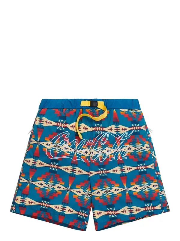 Kith X Coca-cola X Pendleton Swim Short - Teal