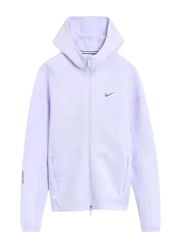 Nike Nocta Tech Fleece Full-zip Hoodie - Purple