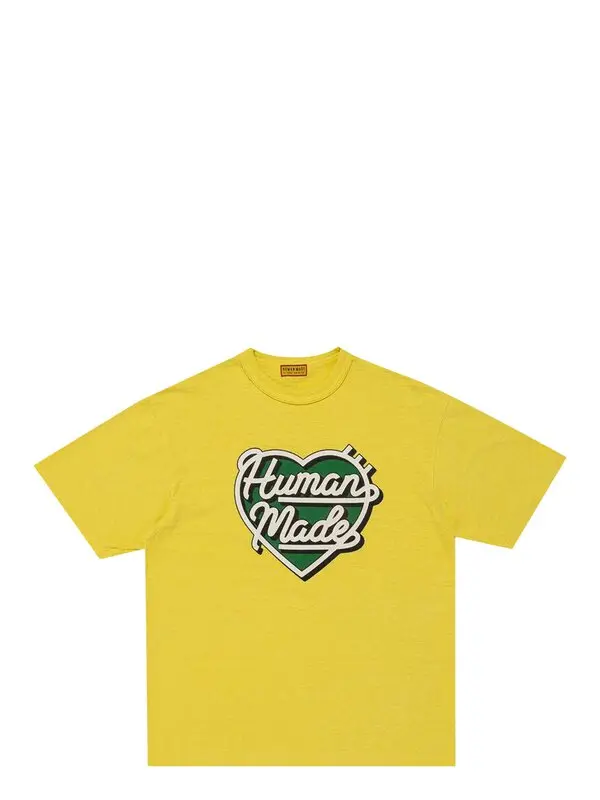 HUMAN MADE Logo T-shirt - Yellow