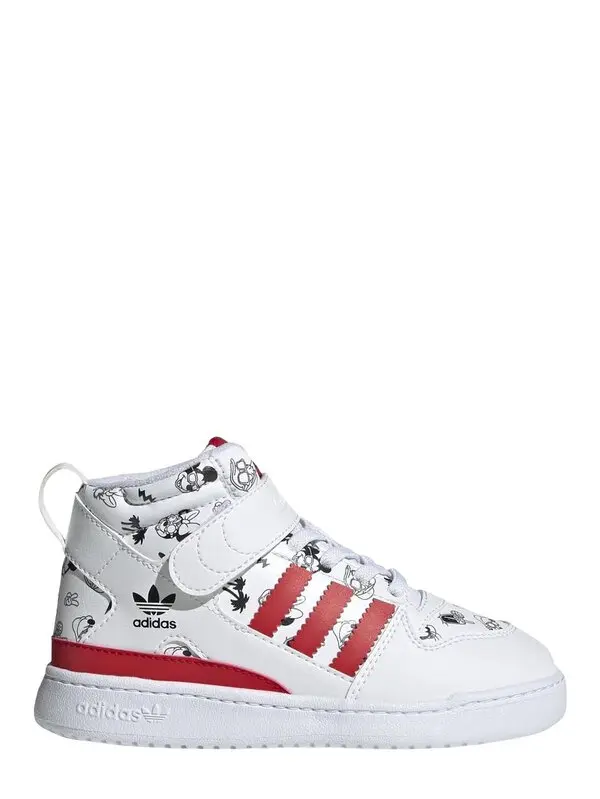 Adidas Disney X Forum 360 Mid J 'mickey And Friends - Red