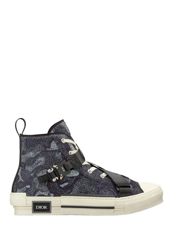Dior Peter Doig B23 High Top Sneakers - Black