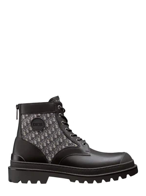 Dior Explorer Ankle Boot Oblique - Black