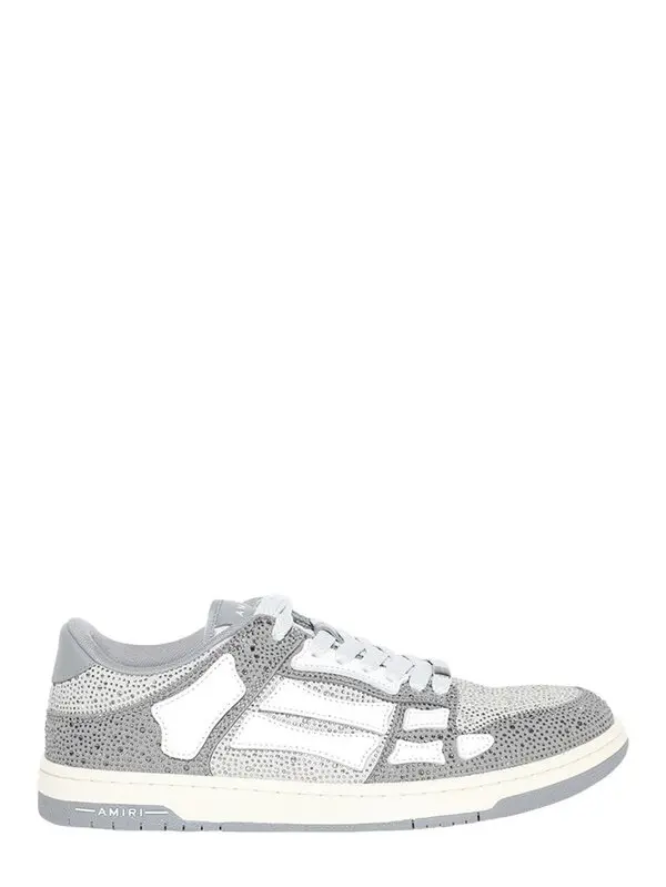 Amiri Skel Top Low 'crystal' Sneakers - Grey
