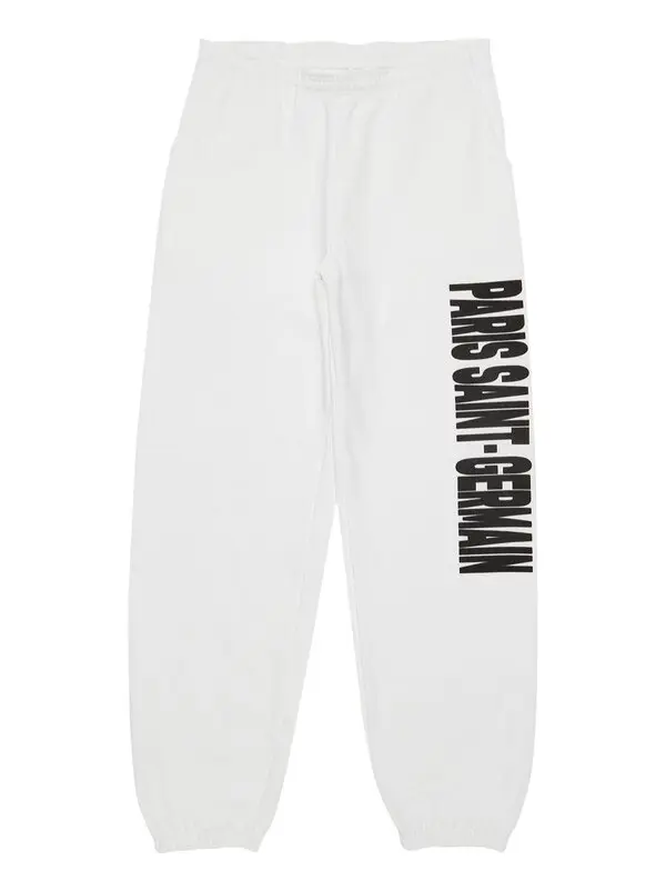 PARIS SAINT-GERMAIN Headline Logo Sweatpants - White