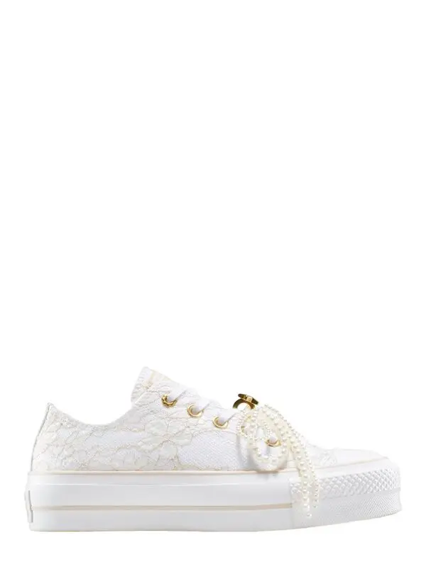CONVERSE Chuck Taylor All Star Lift Platform Low Sneakers - White