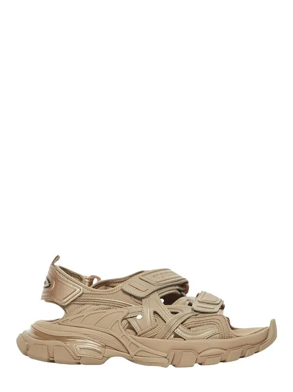 Balenciaga Track Sandal - Brown