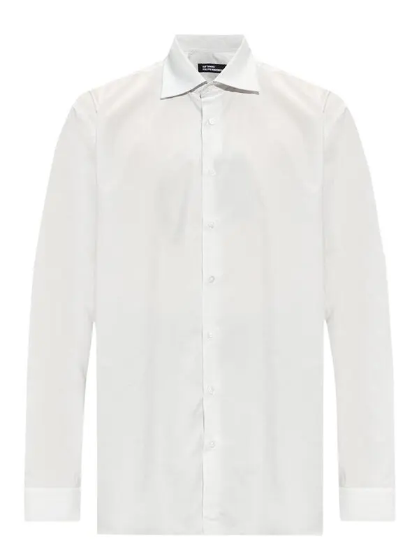 Raf Simons X Philippe Vandenberg Grand Amour Printed Shirt - White