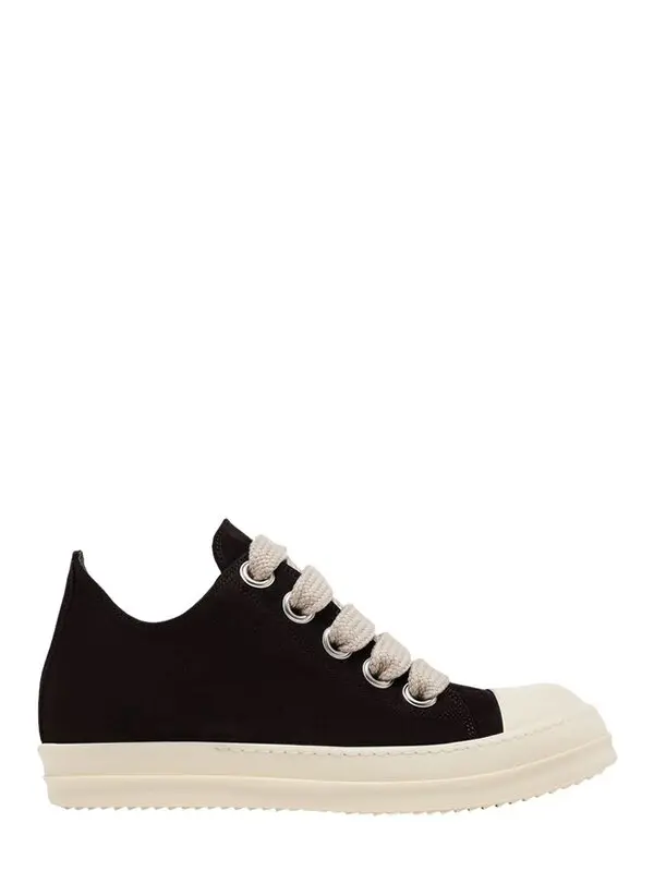 Rick Owens Hollywood Jumbo Laced Low Top Sneakers - Brown