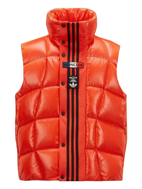Moncler X Adidas Bozon Down Vest - Orange