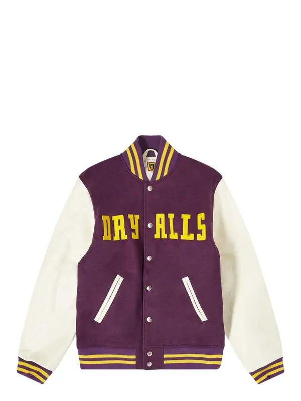 HUMAN MADE Varsity Jacket - Purple