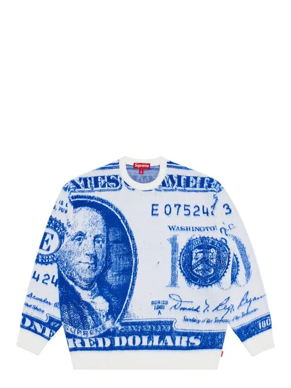 Supreme Printed Sweater - White