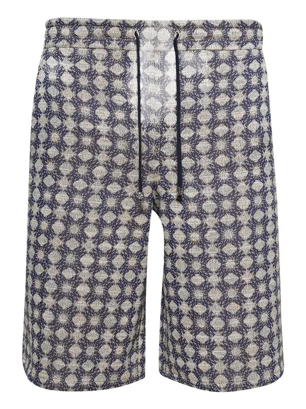 Amiri Ma Quad Boucle Short - Blue