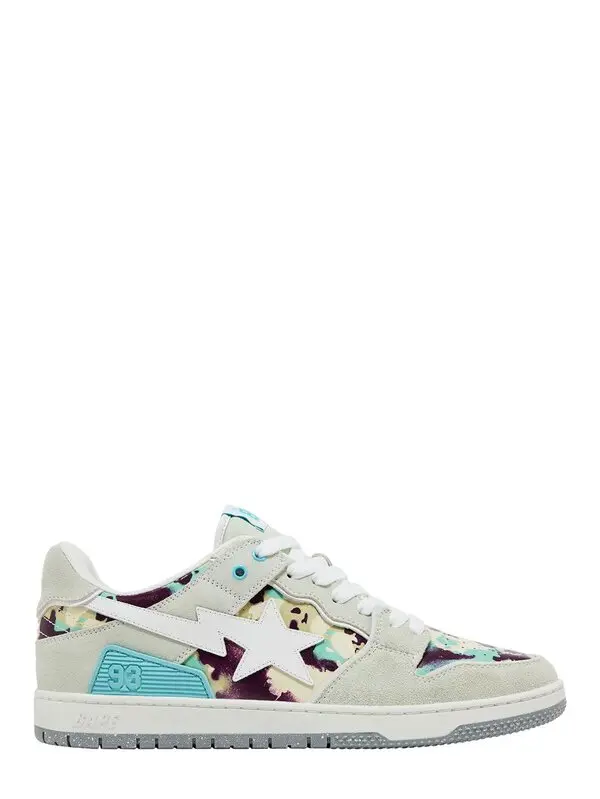 BAPE Sk8 Sta #3 'map Camo Pack' Sneakers - Grey