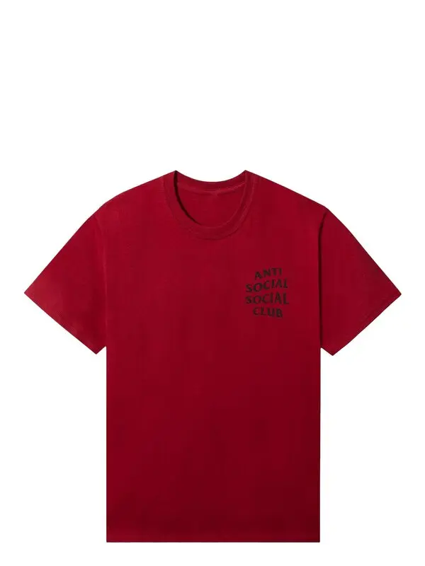 ANTI SOCIAL SOCIAL CLUB Basket Rack 3m Tee - Red