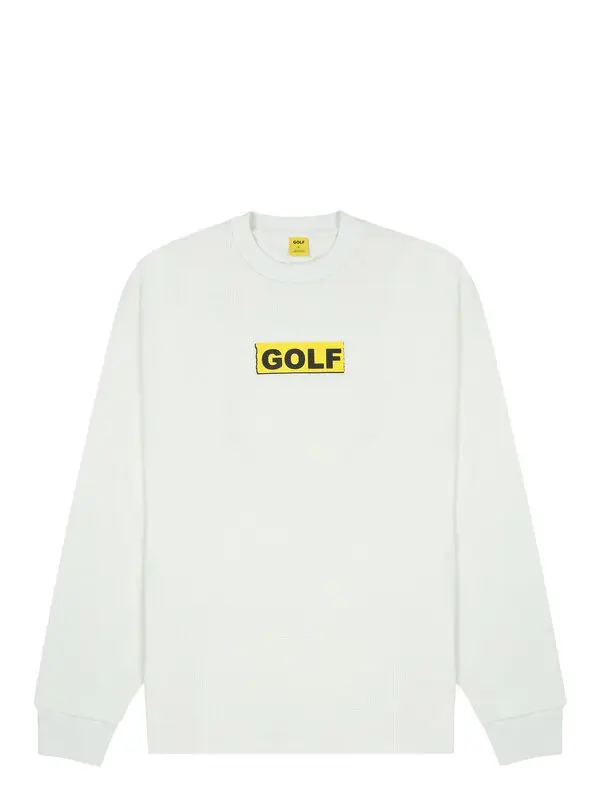 GOLF WANG Collage Long-sleeve Thermal - White