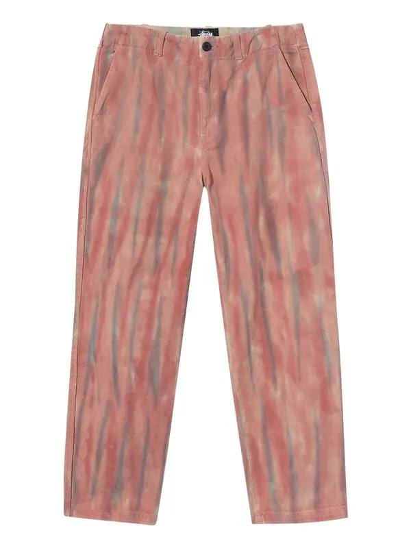 StÜssy Dyed Uniform Pant - Red