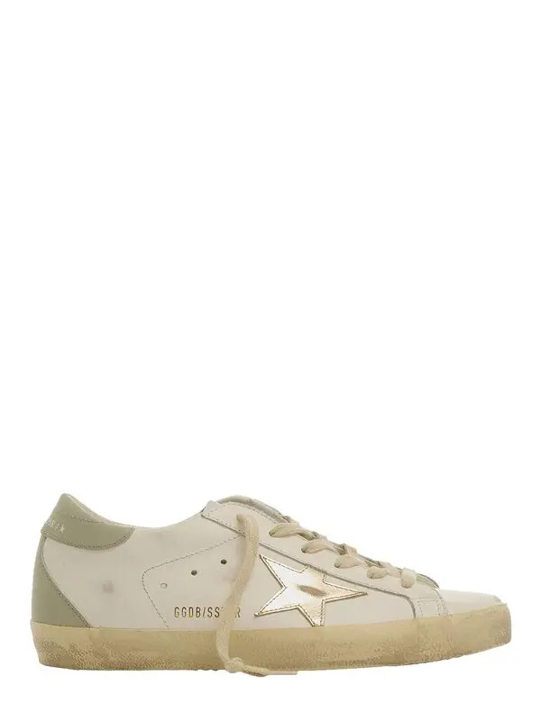 GOLDEN GOOSE Superstar Lace Up Sneakers - White