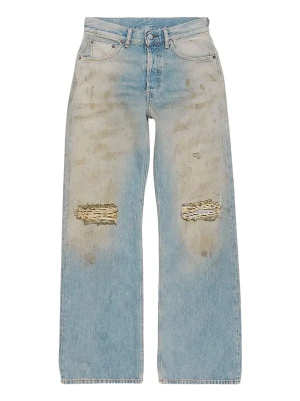 Acne Studios 2021m Loose Fit Jeans - Blue