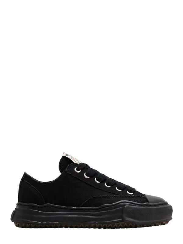Mihara Yasuhiro Peterson Og Sole Canvas Low Sneakers - Black