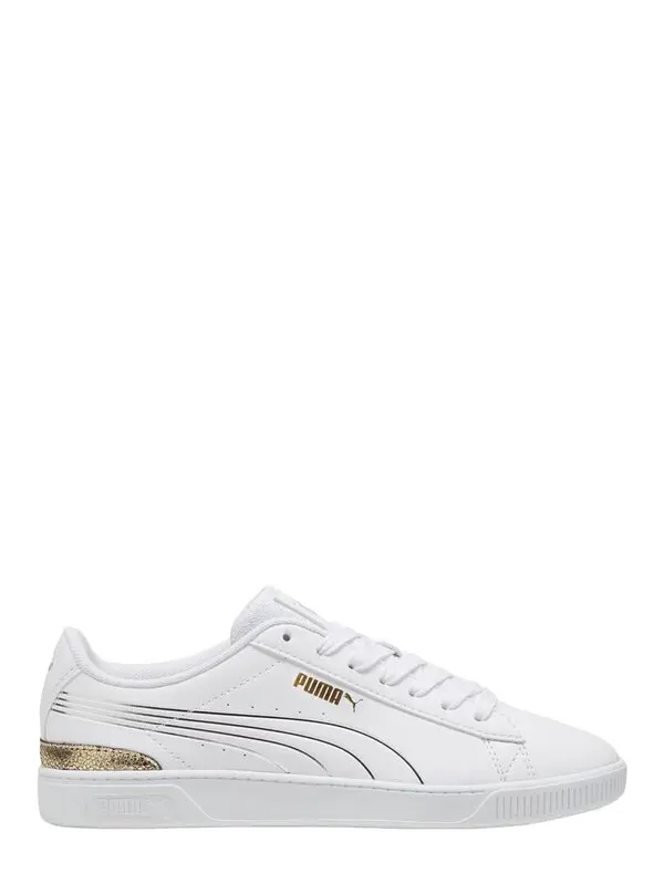 PUMA Vikky V3 Metallic Shine Sneakers - White
