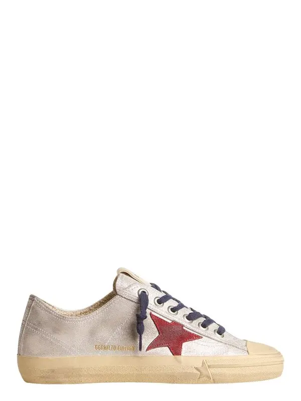 GOLDEN GOOSE V-star Ltd Metallic - Silver