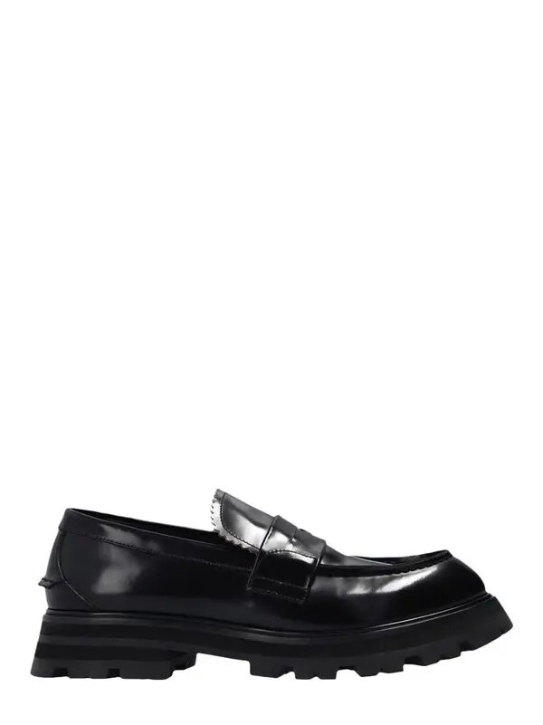 Alexander McQueen Worker Moccasins - Black