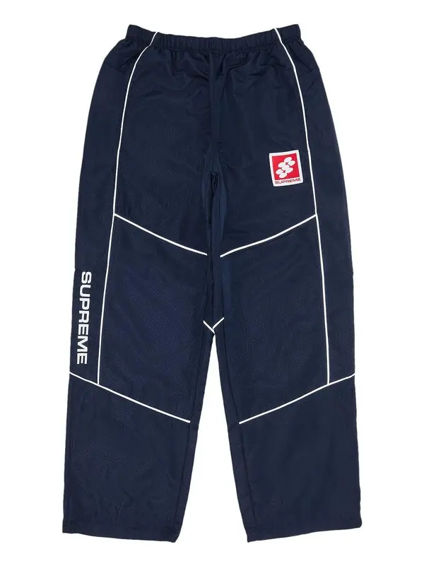 Supreme Reflective Piping Track Pant - Blue