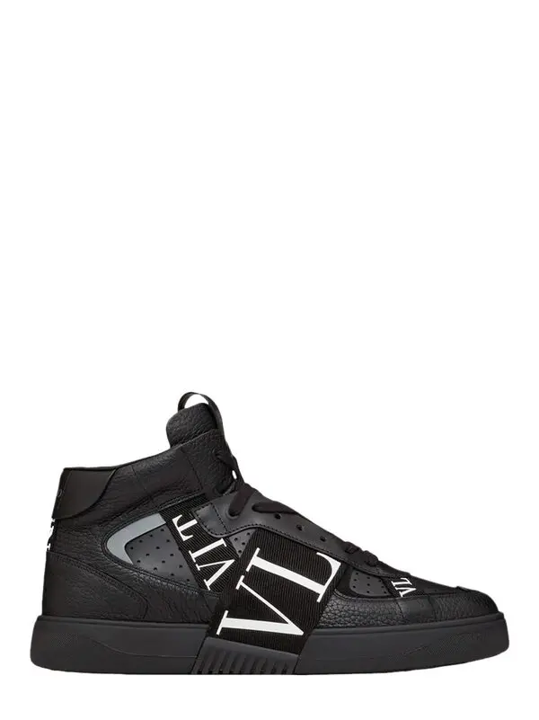 Valentino Garavani Vl7n Bands High-top Sneakers - Black