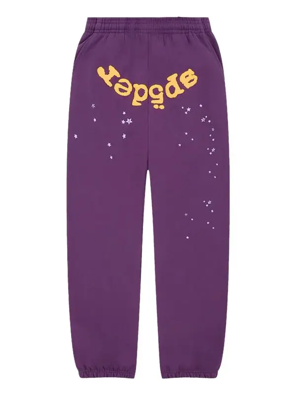 SP5DER Star Og Web V2 Sweatpant - Purple