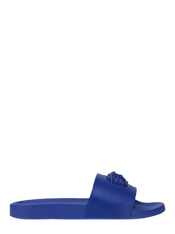 Versace La Medusa Slides - Blue