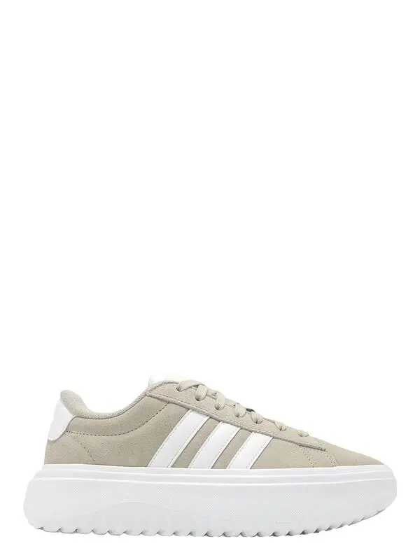 Adidas Grand Court Platform Sneakers - Cream