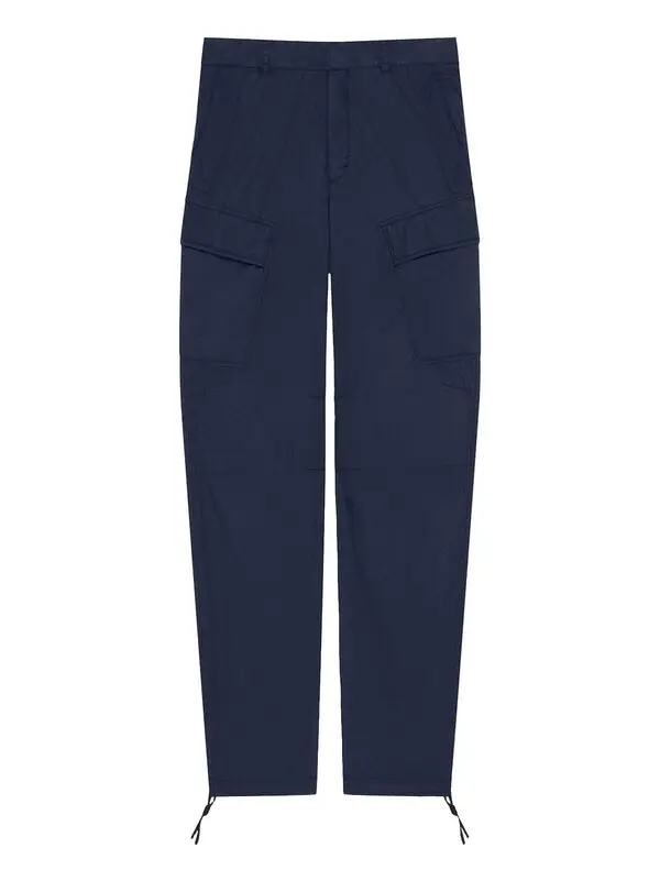 Givenchy Incrusted Pockets Knee Dart Pants - Blue