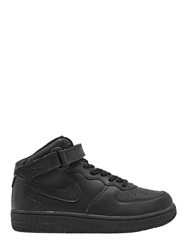 Nike Force 1 Mid Le Ps Sneakers - Black