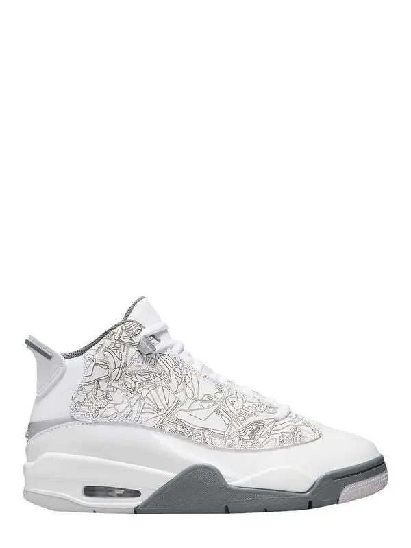 JORDAN Dub Zero Gs Sneakers - White