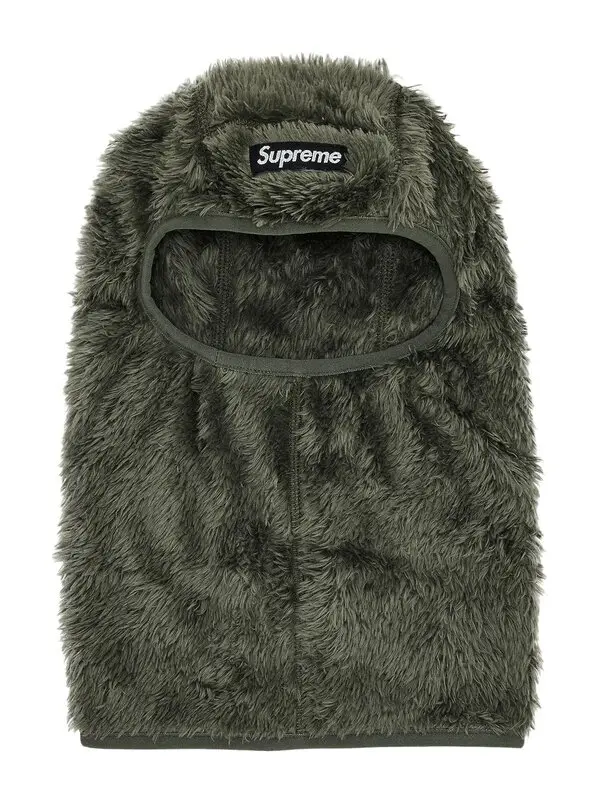 Supreme Fuzzy Balaclava - Green