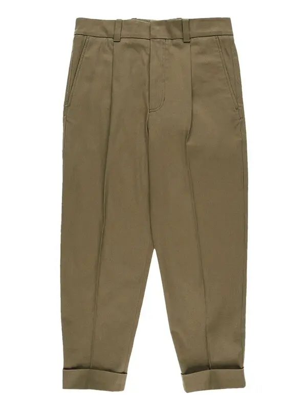 Acne Studios Cropped Trousers - Green