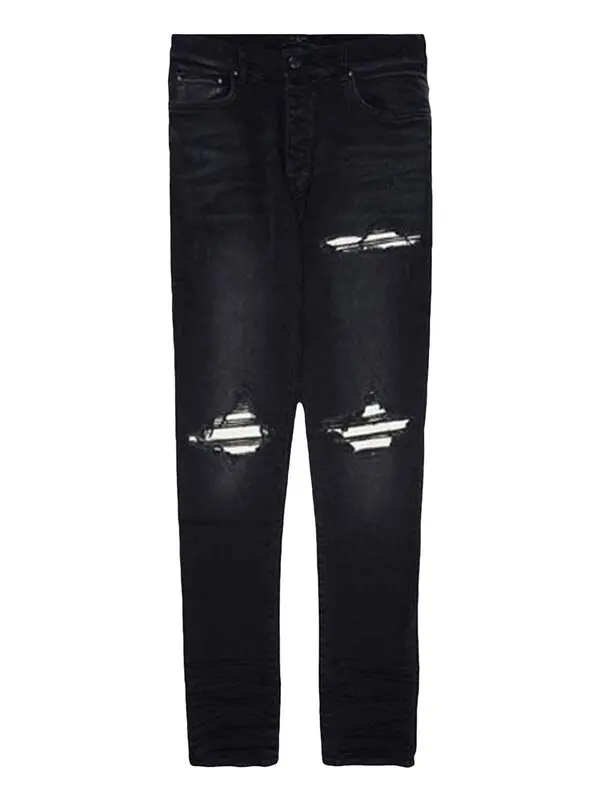Amiri Mx1 Ultra Suede Jean - Black