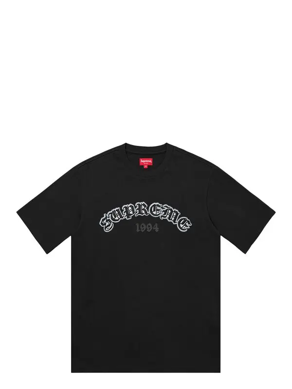 Supreme Old English Glow Short-sleeve Top - Black