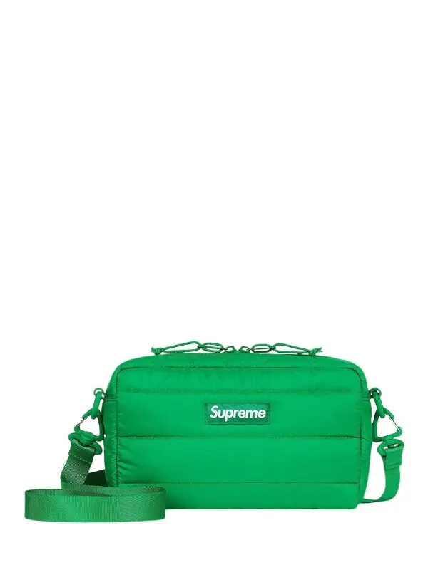 Supreme Puffer Side Bag - Green