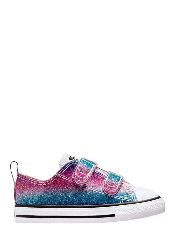 CONVERSE Chuck Taylor All Star Low Easy-on Td Glitter Drip Sneakers - White