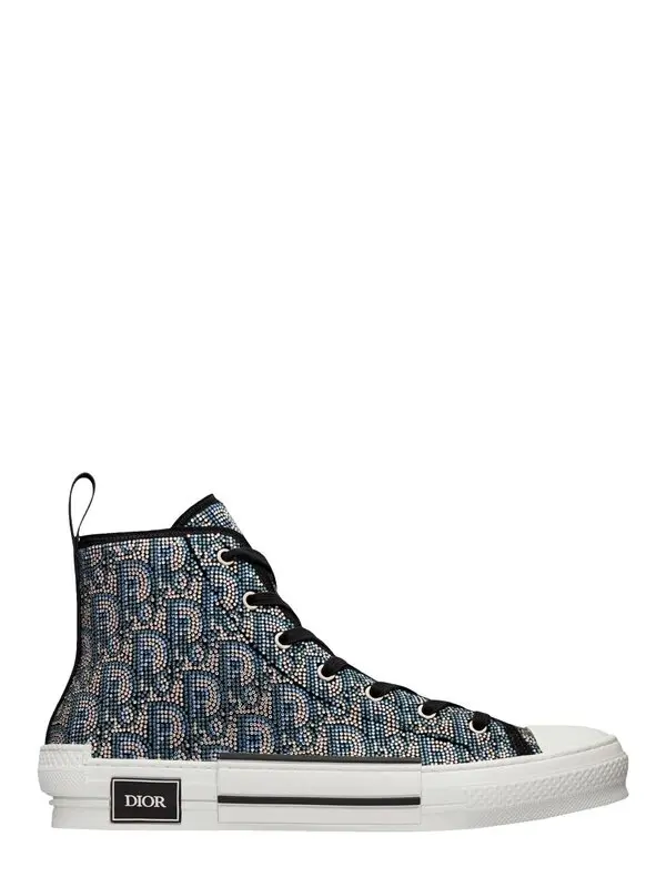 Dior B23 High Top Sneakers - Blue