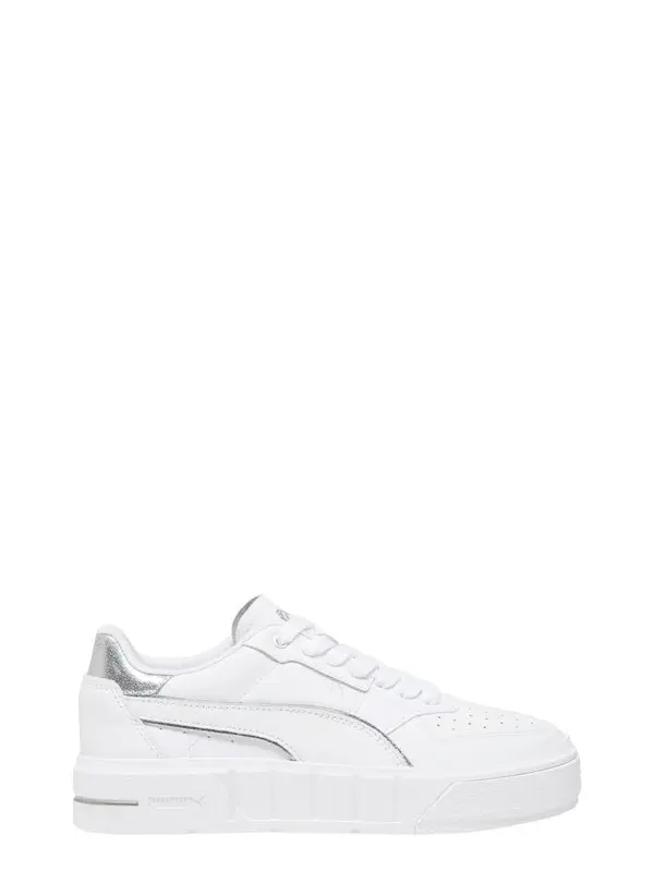 PUMA Cali Court Metallic Sneakers - White