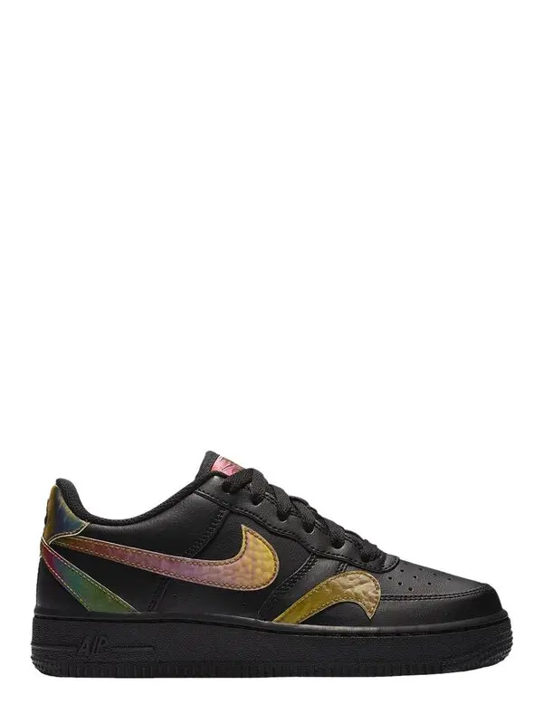 Nike Air Force 1 Lv8 2 Gs Misplaced Swooshes Multi - Black