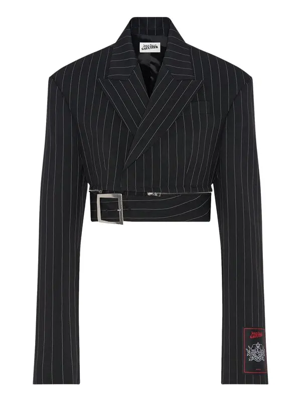 Jean Paul Gaultier Short Suit Jacket - Black