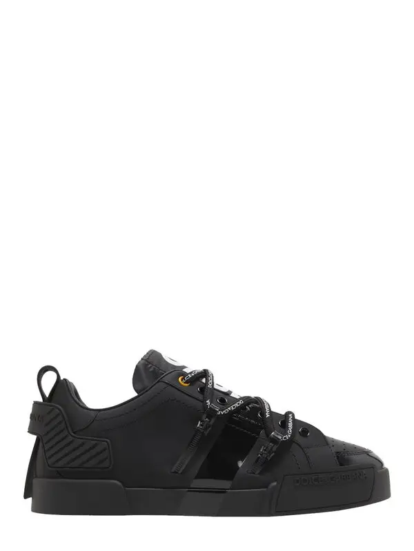 Dolce & Gabbana Portofino Low Top Sneakers - Black